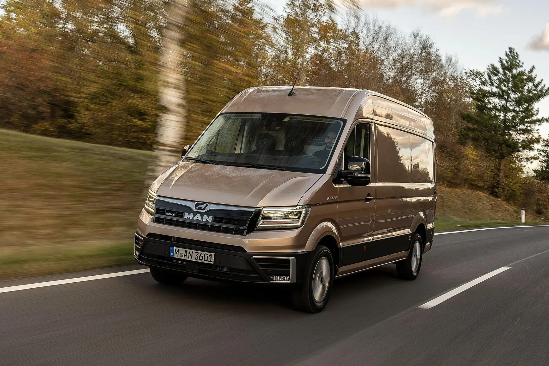 The new MAN TGE van - Trek RV